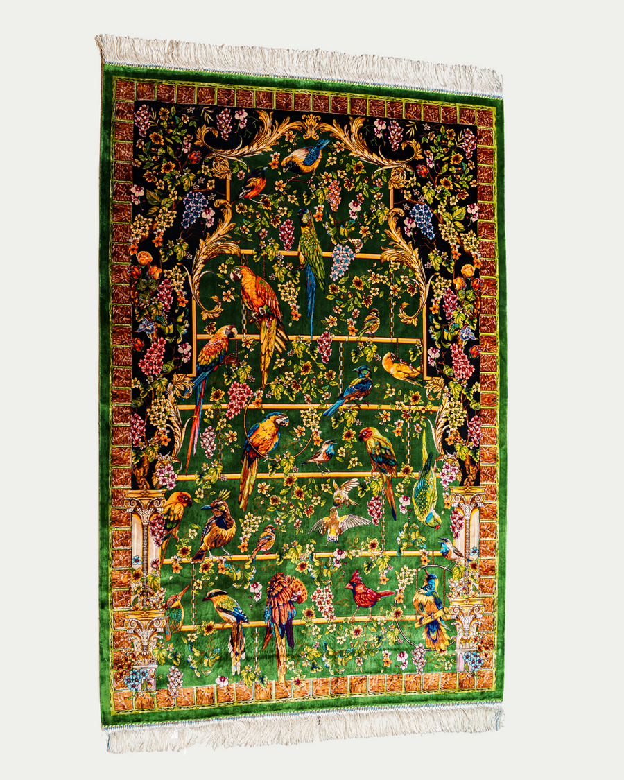 Authentic Persian Silk Rugs | Luxurious Handcrafted Masterpiece – Kasraz